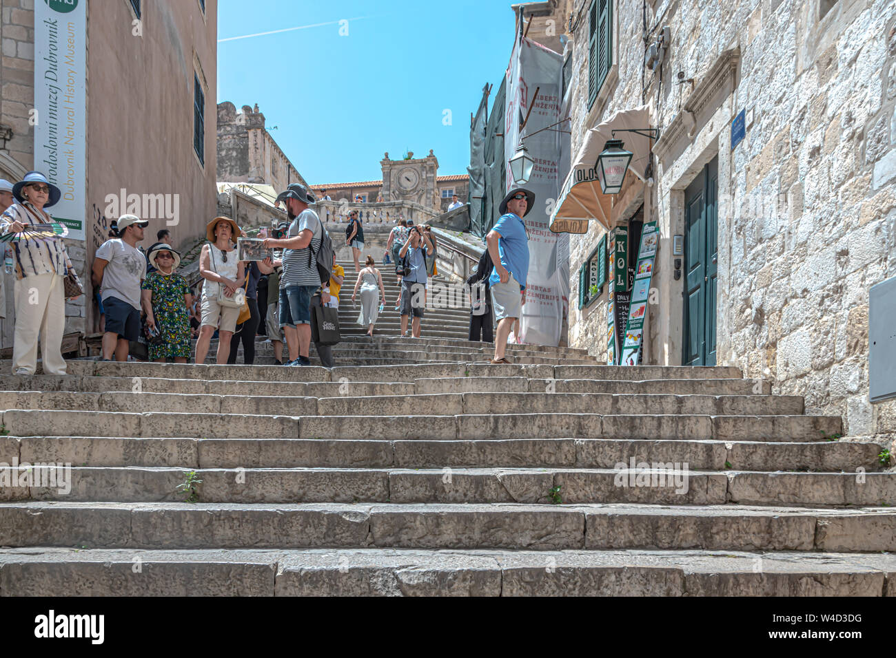 The jesuit stairs dubrovnik hi-res stock photography and images - Alamy