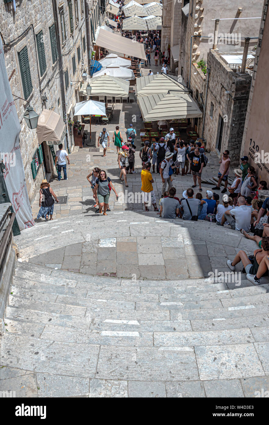 The jesuit stairs dubrovnik hi-res stock photography and images - Alamy
