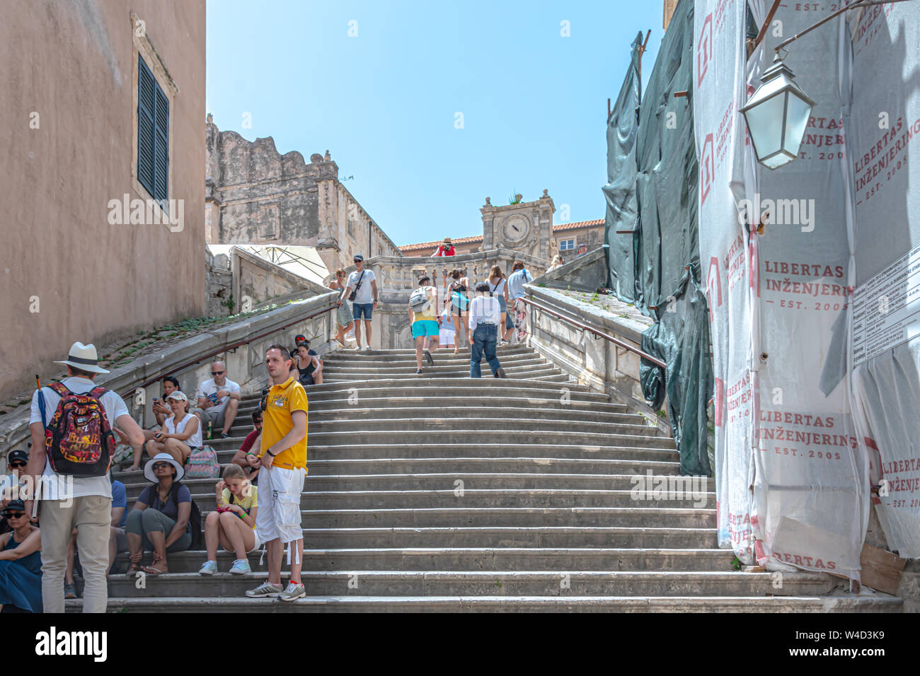 Dubrovnik the jesuit stairs hi-res stock photography and images - Alamy