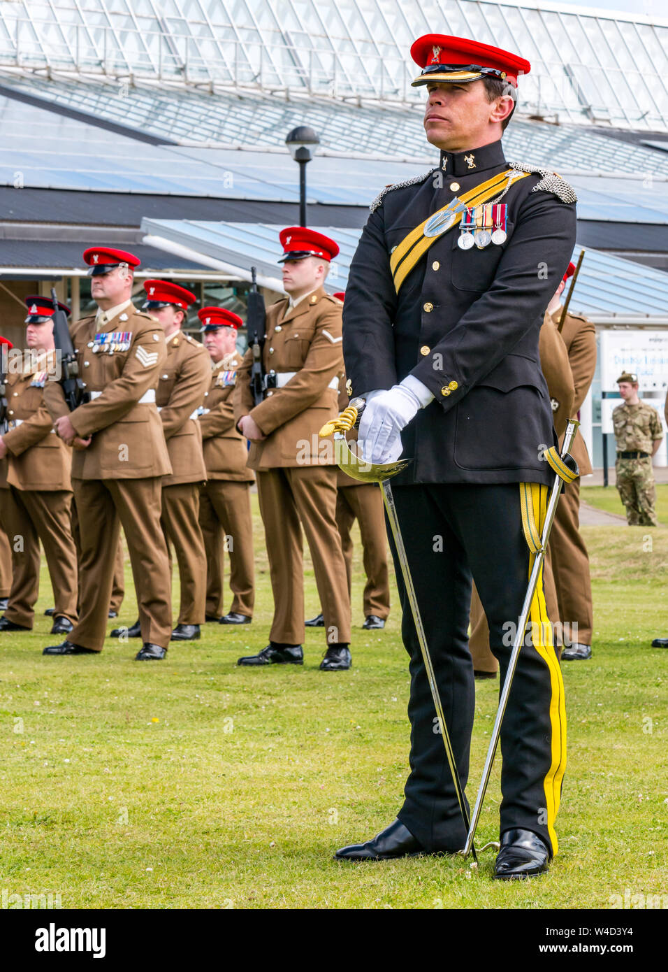 Historic Lothians and Border Yeomanry regiment receive Freedom of East ...