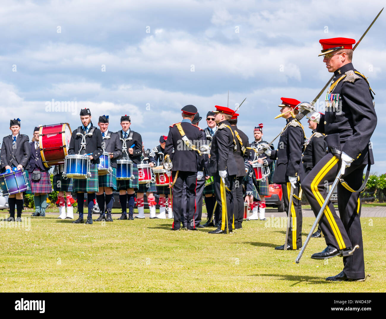 Historic Lothians and Border Yeomanry regiment receive Freedom of East ...