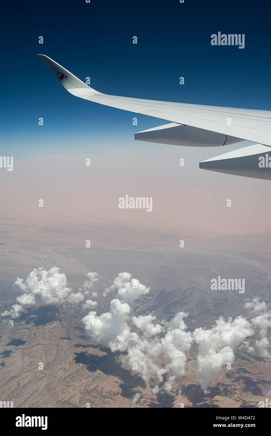 Doha bird's eye view hi-res stock photography and images - Alamy