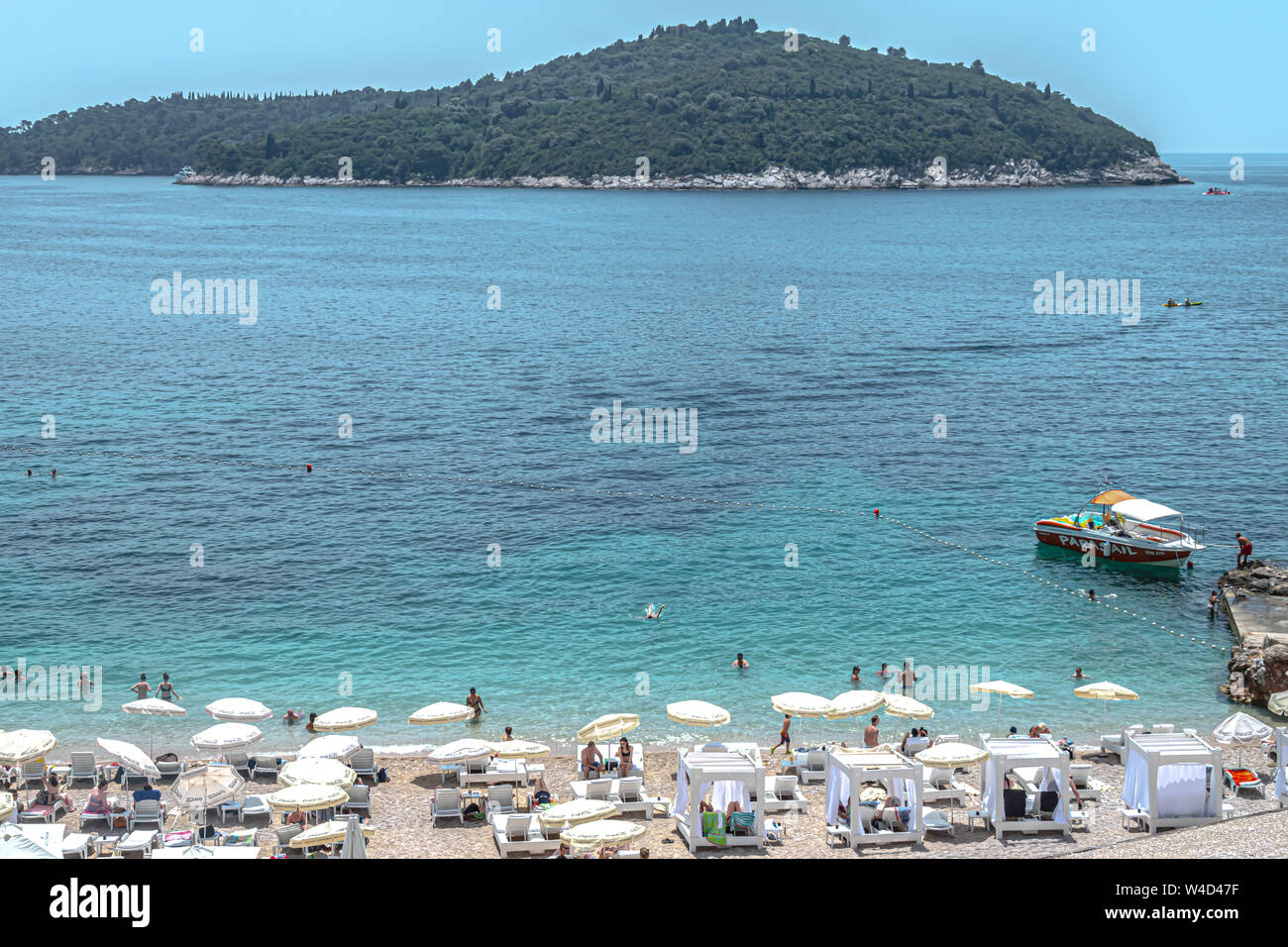 Lokrum island beach hi-res stock photography and images - Alamy
