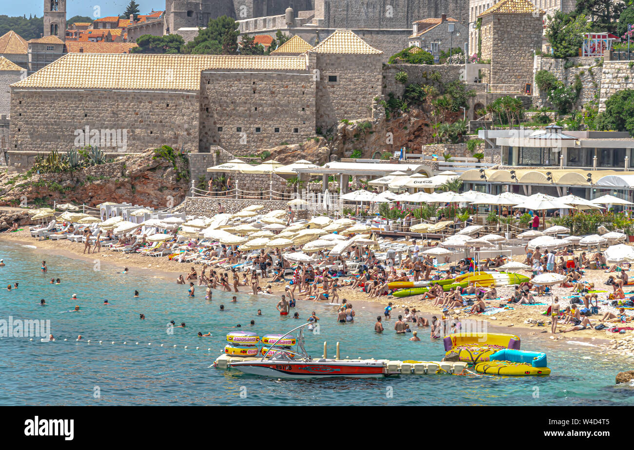 Banje beach adriatic sea old hi-res stock photography and images - Alamy