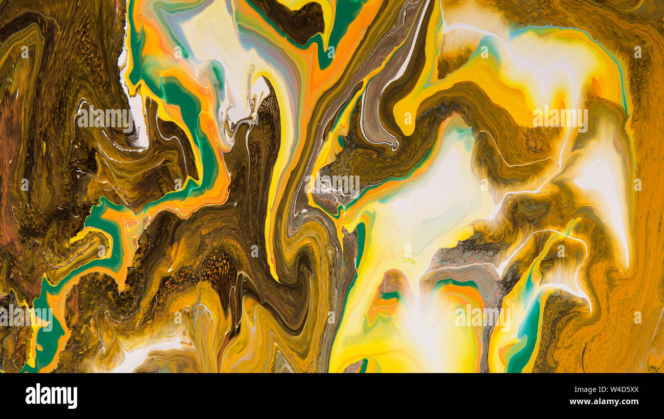 Creative texture of mixed paints with marble effect Stock Photo - Alamy