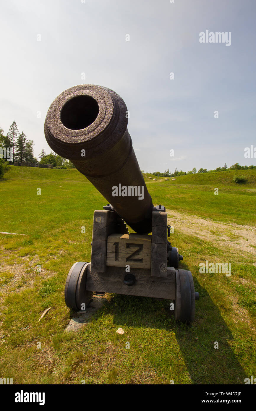 Fort George, Castine, Maine Stock Photo - Alamy