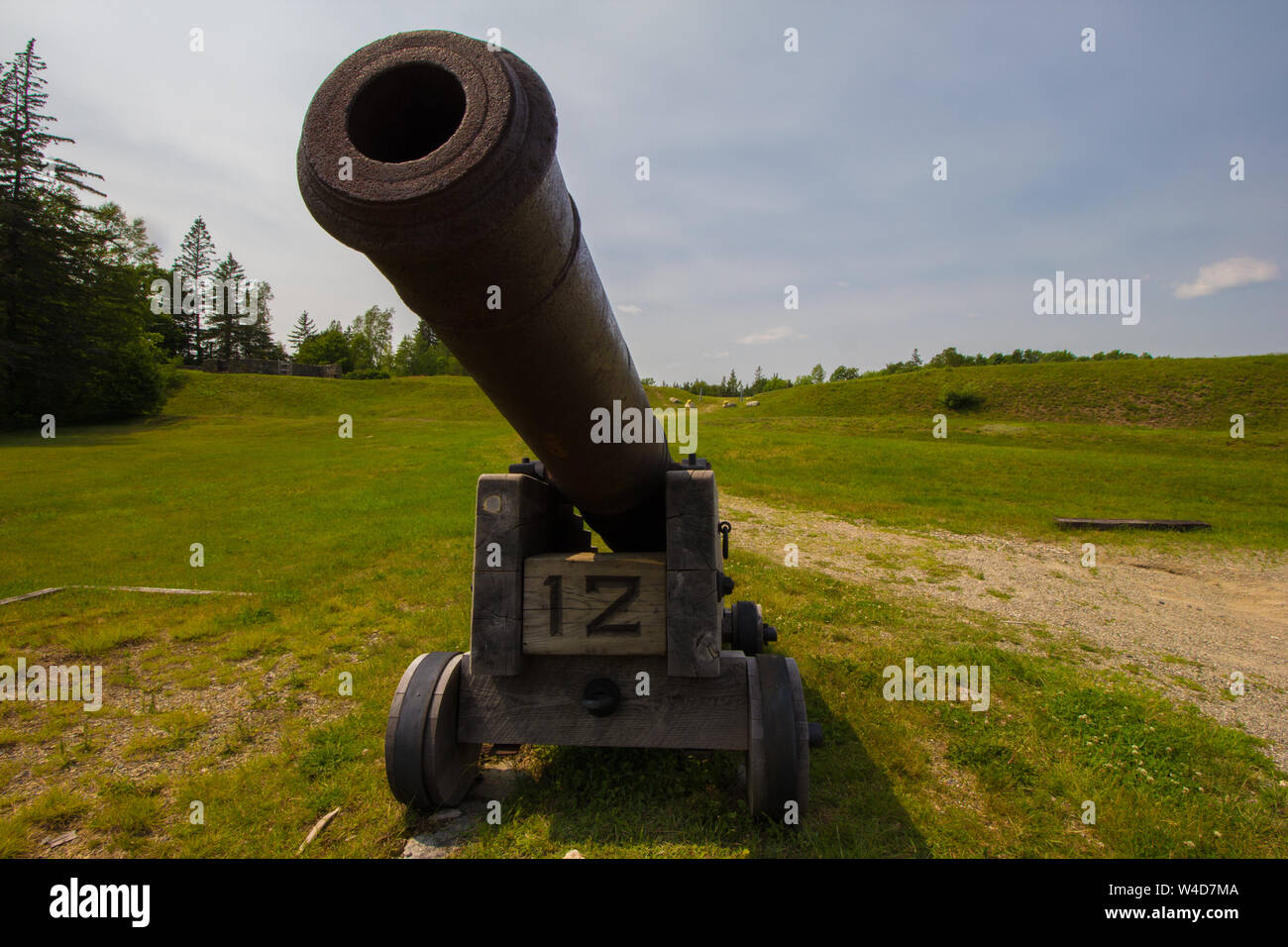 Fort George, Castine, Maine Stock Photo - Alamy