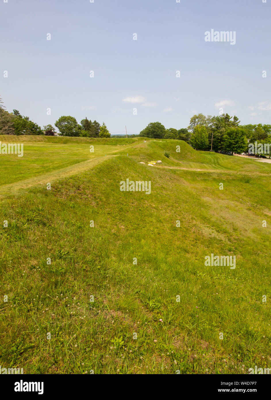 Fort George, Castine, Maine Stock Photo - Alamy