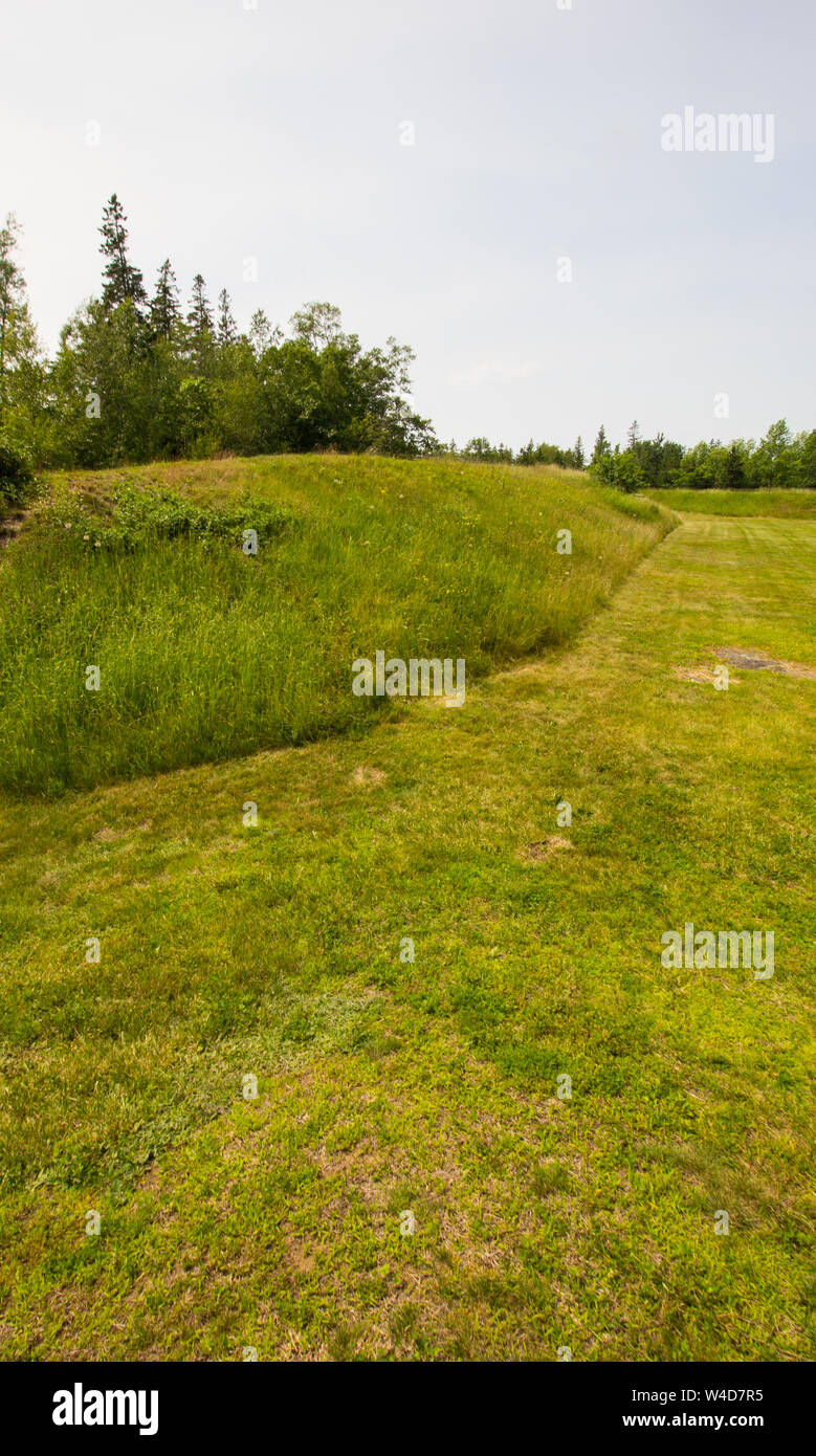 Fort George, Castine, Maine Stock Photo - Alamy