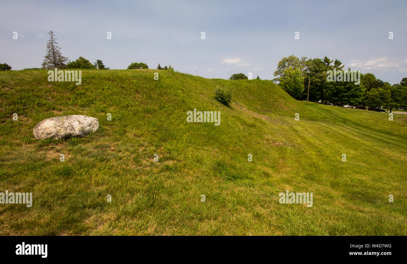 Fort George, Castine, Maine Stock Photo - Alamy