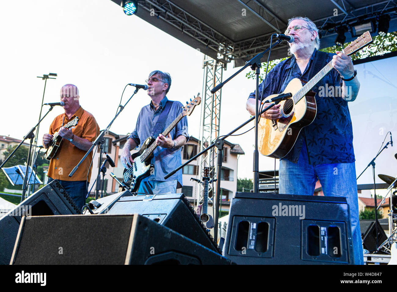 Ternate Italy. 21 July 2019. The American singer-songwriter DAVID ...