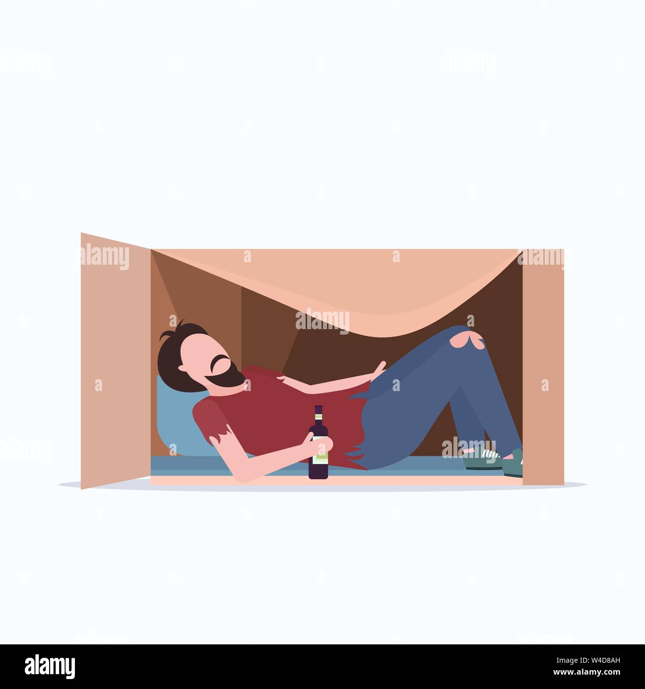 Cartoon Poor Man High Resolution Stock Photography and Images - Alamy