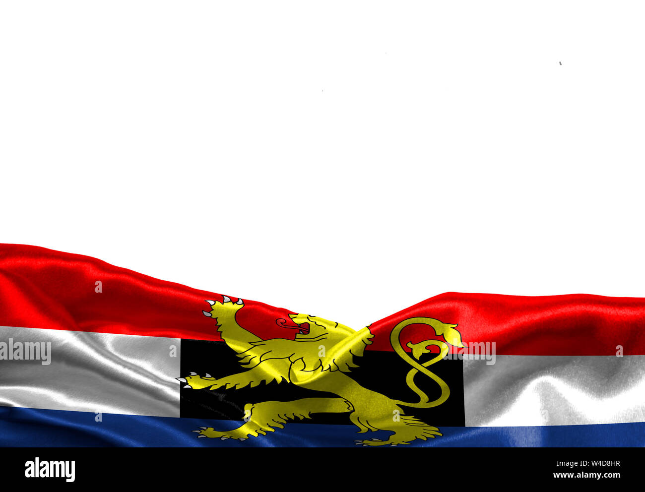 Benelux flag isolated on white background with place for your text ...