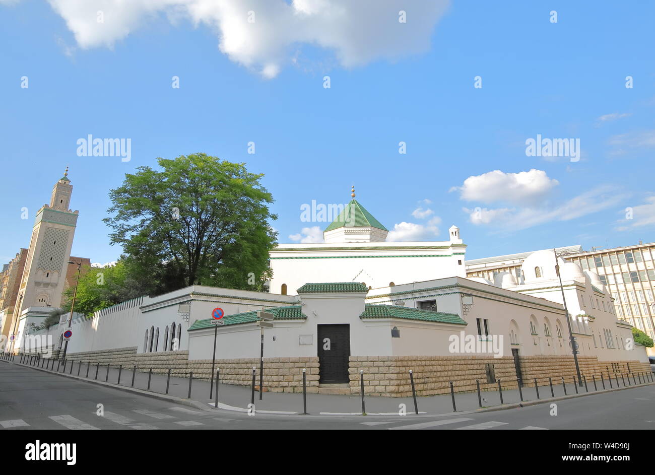 Great mosque of Paris France Stock Photo - Alamy