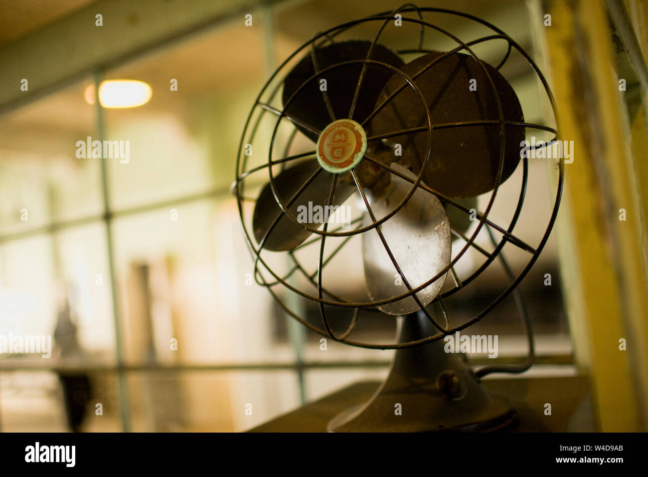 Fan in a building Stock Photo - Alamy
