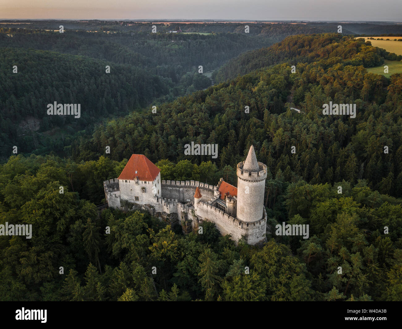 Kokorin Castle is a castle located northeast of Melnik, Czech Republic ...