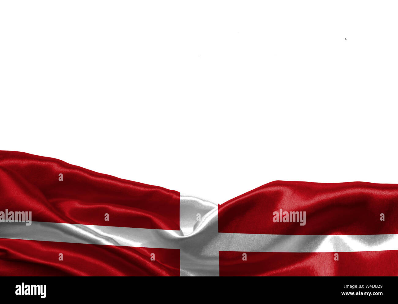 Sovereign Military Order of Malta flag isolated on white background ...