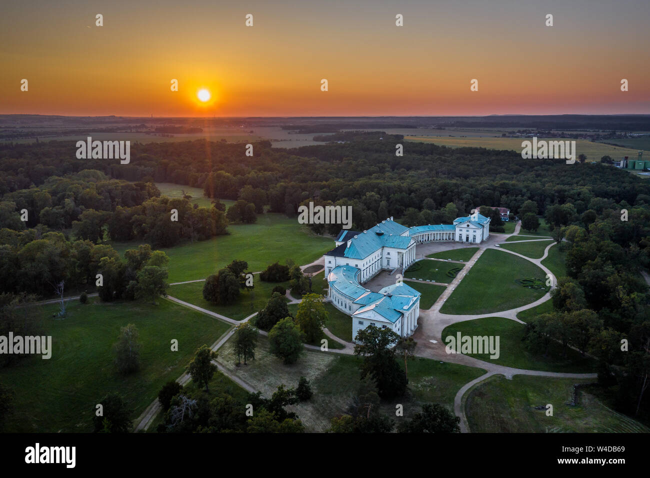 Kacina was built from 1806 to 1824 in place of the defunct medieval ...