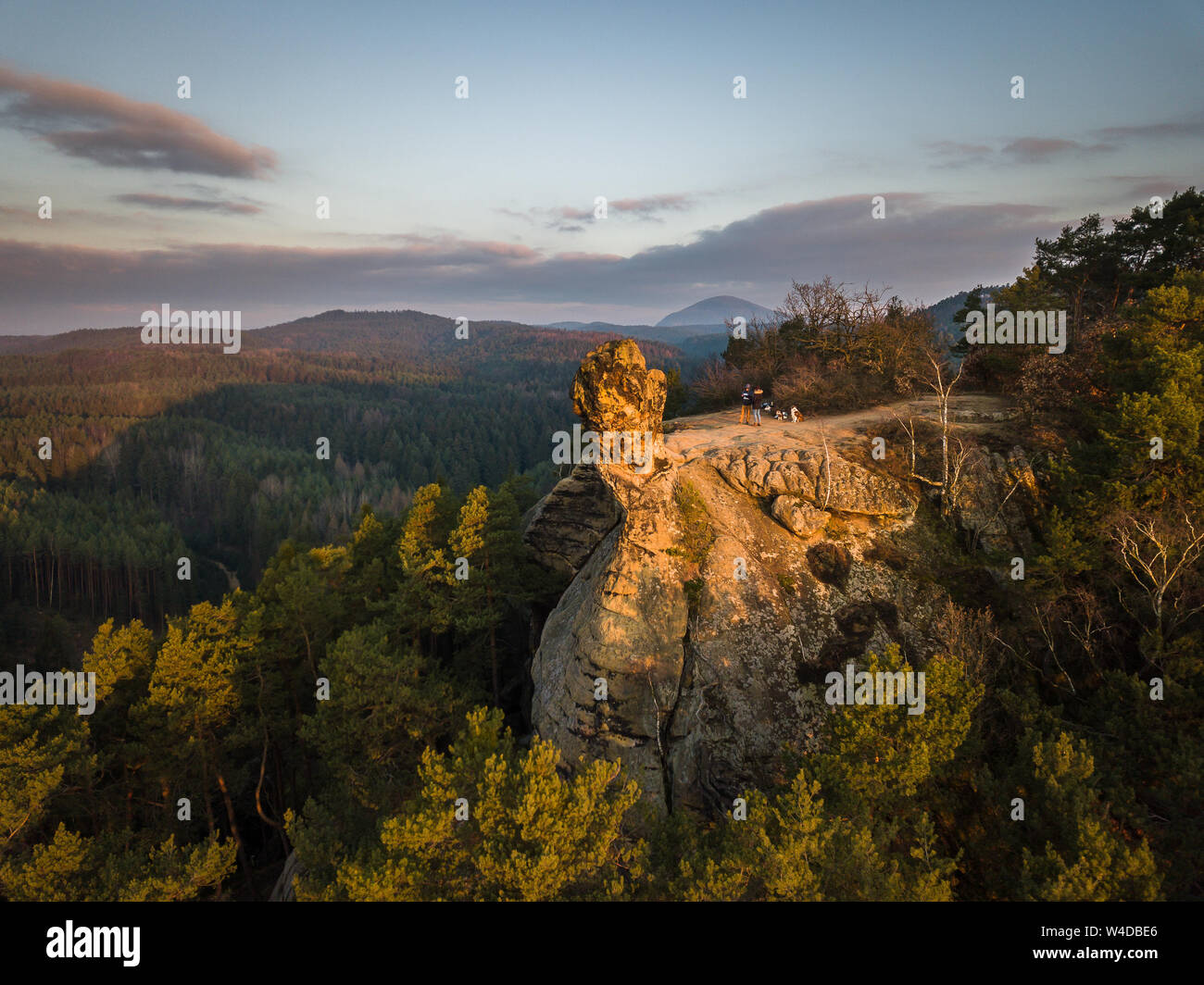 The stork's view point is a sandstone elevation, with the slightest ...