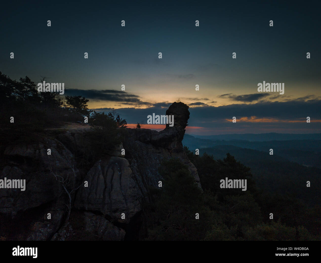 The stork's view point is a sandstone elevation, with the slightest ...