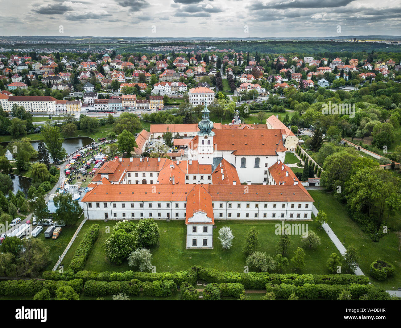 Brevnov Monastery is a Benedictine archabbey in district of Prague ...