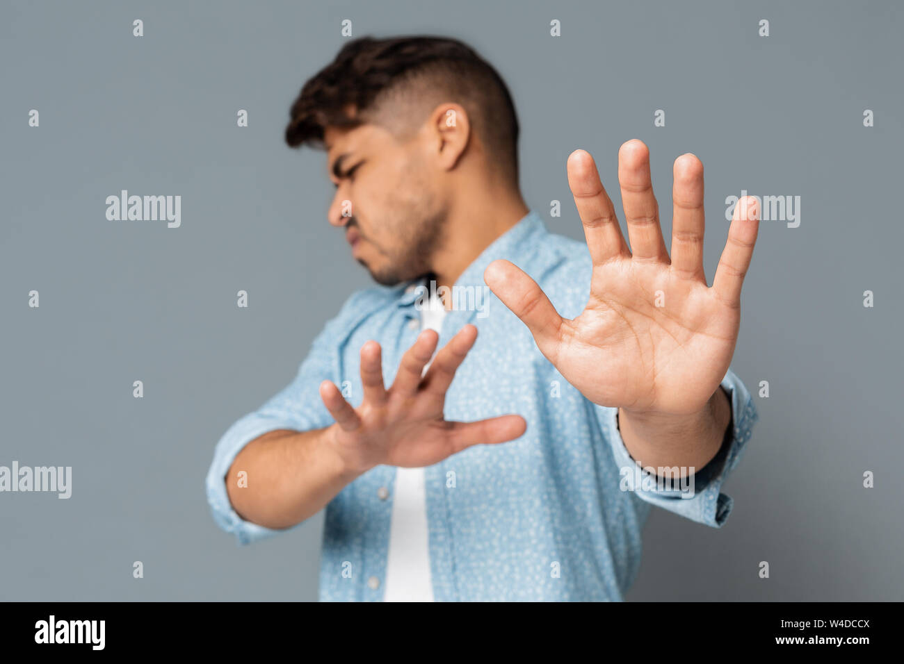 Disgusted man hi-res stock photography and images - Alamy