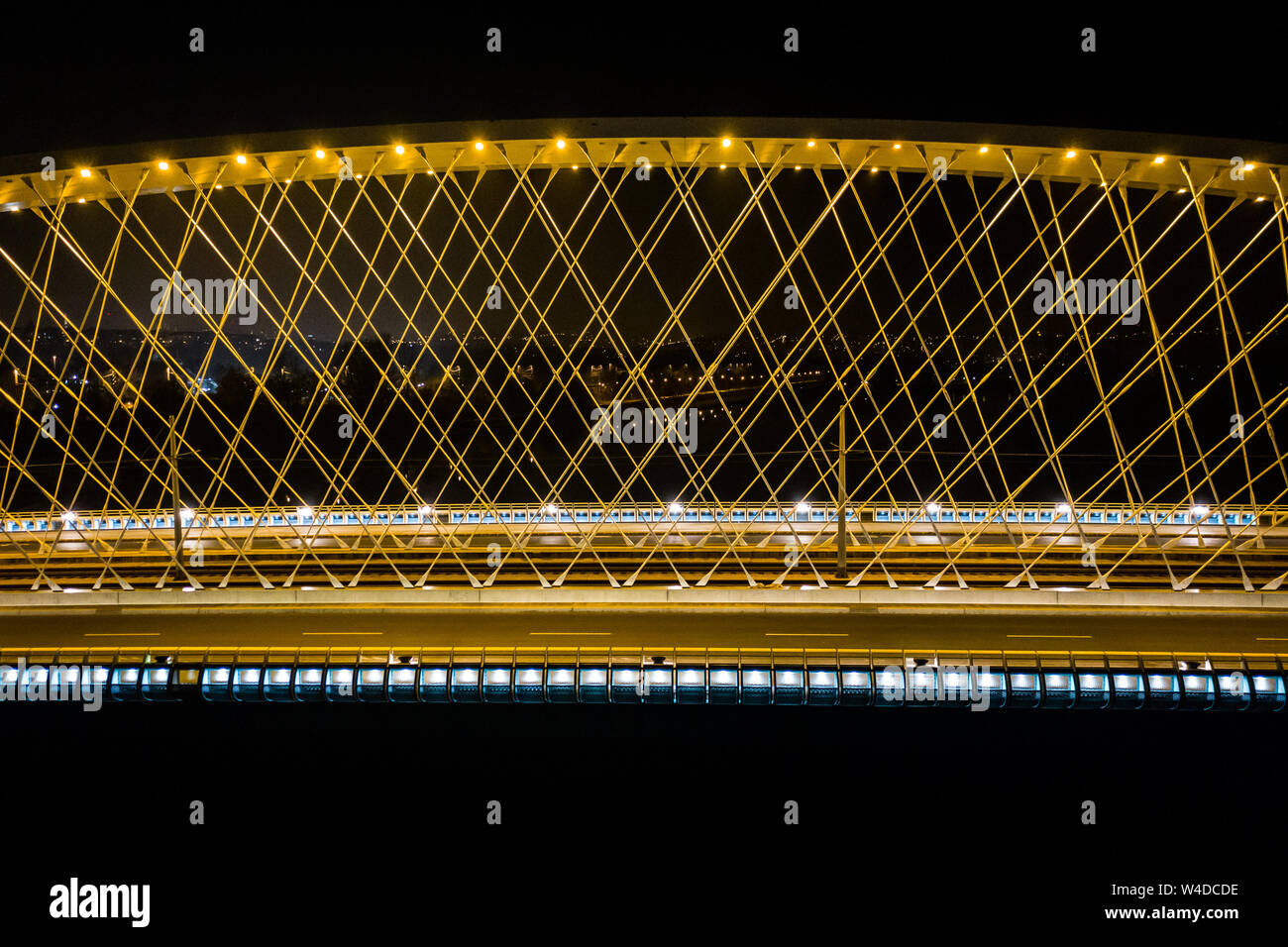 The Troja Bridge (2014) is a bowstring arch bridge in Prague that ...
