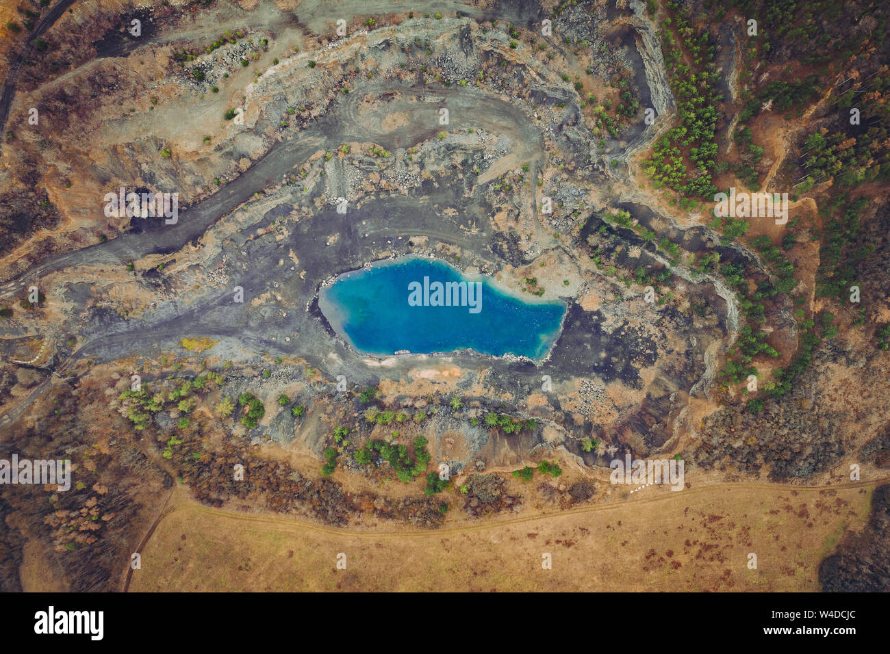 The quarry was opened in 1918 and gradually expanded throughout the ...