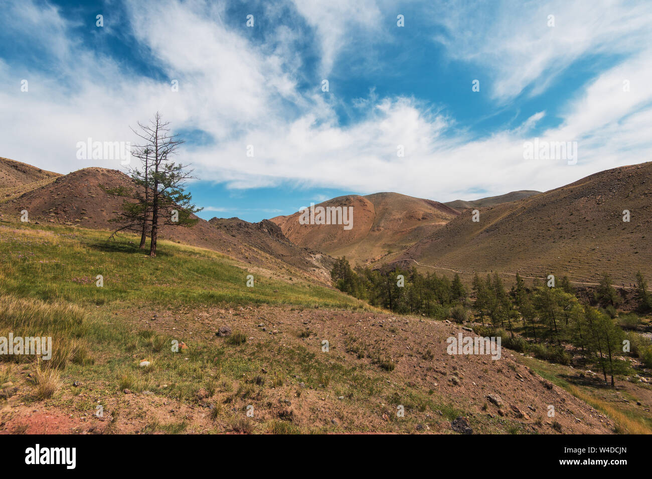 Valley of Mars landscapes Stock Photo - Alamy