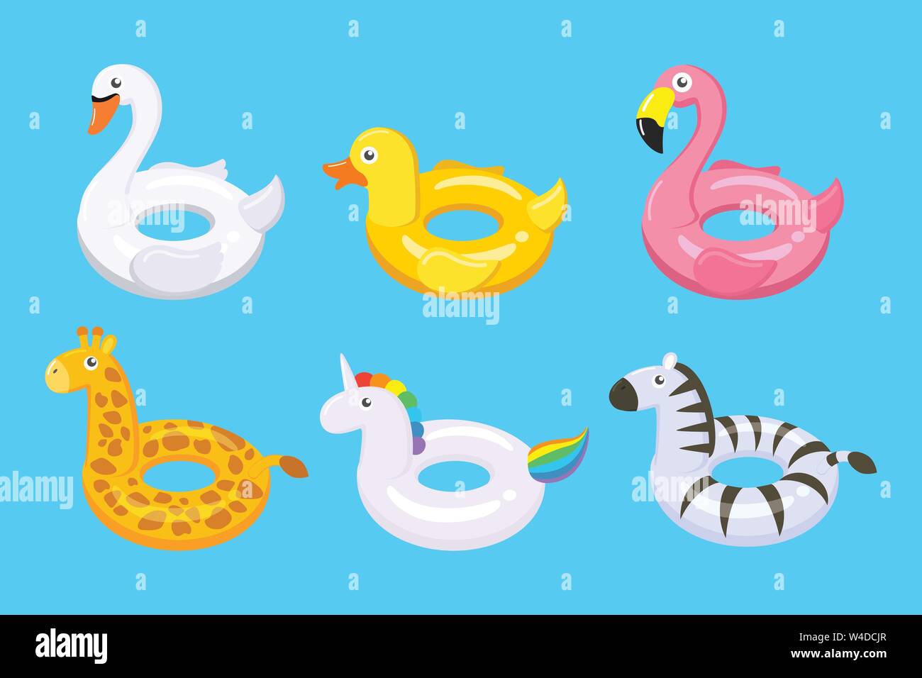 Cartoon Yellow Duck Pool Float High Resolution Stock Photography and ...