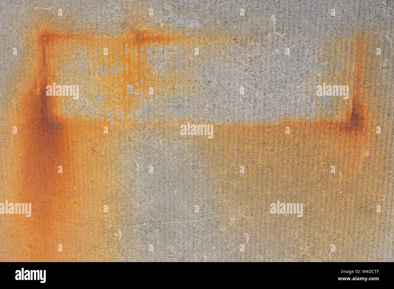 concrete slab with traces of rust Stock Photo - Alamy