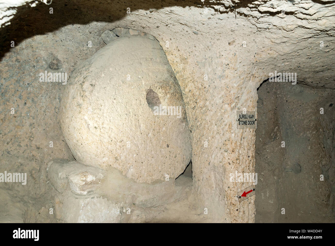 Kaymakli Underground City,Cappadocia, Central Anatolia Region, Turkey ...