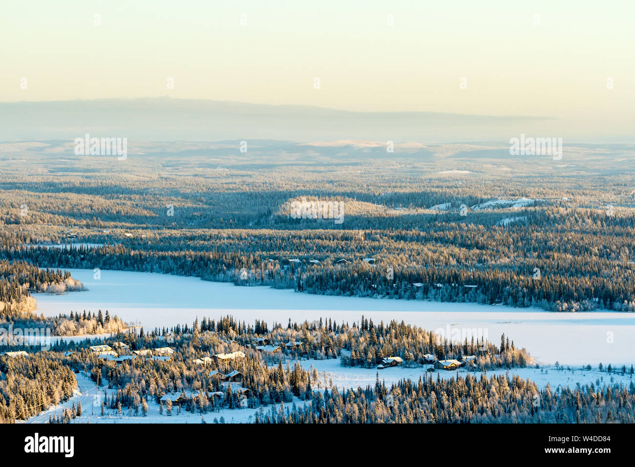 Ruka tourist resort hi-res stock photography and images - Alamy