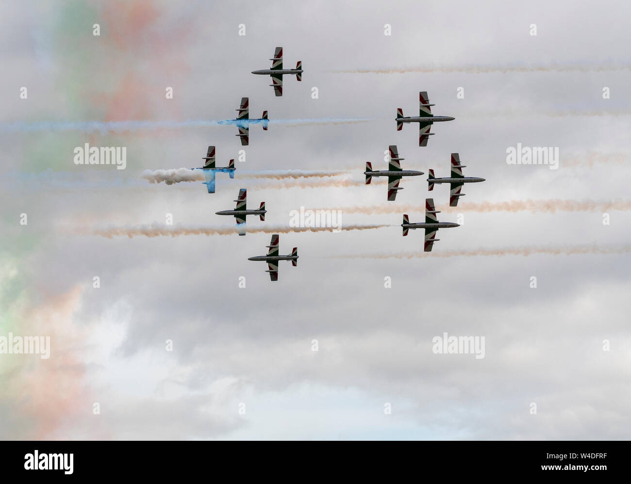 The Italian Air Force provided the highlight for many in the close ...