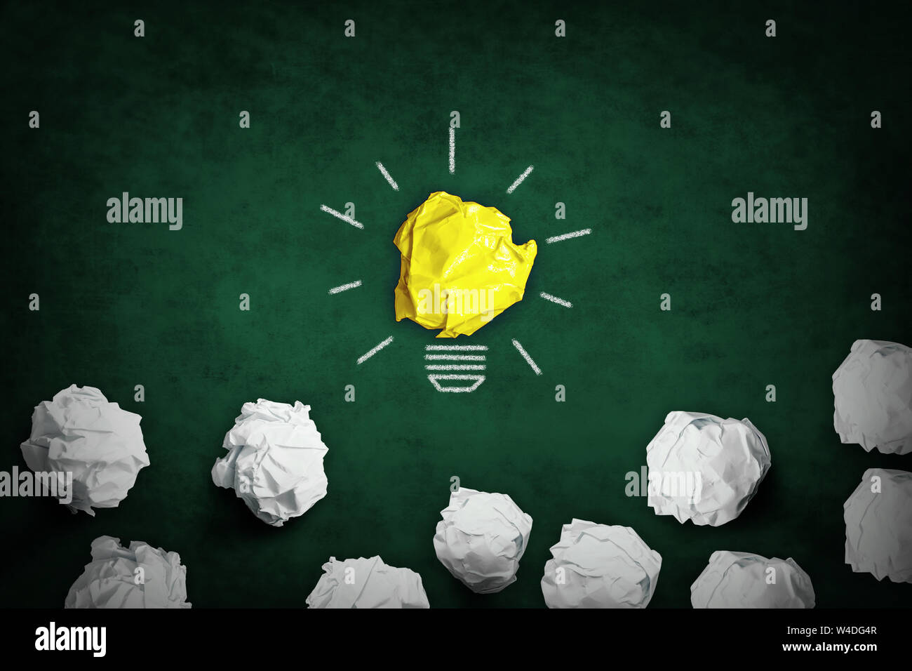 light bulb - new idea, creativity and inspiration concept Stock Photo ...