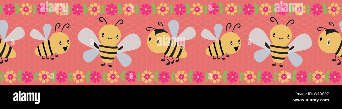 Bumble Bee Border