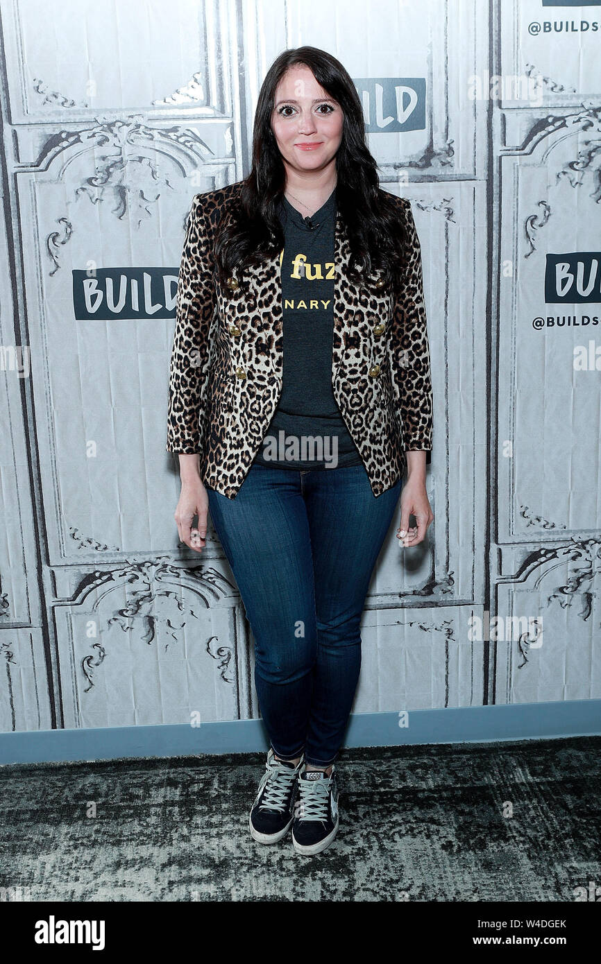 New York, USA. 22 July, 2019. Dr. Lisa Lippman at the BUILD Brunch Show ...