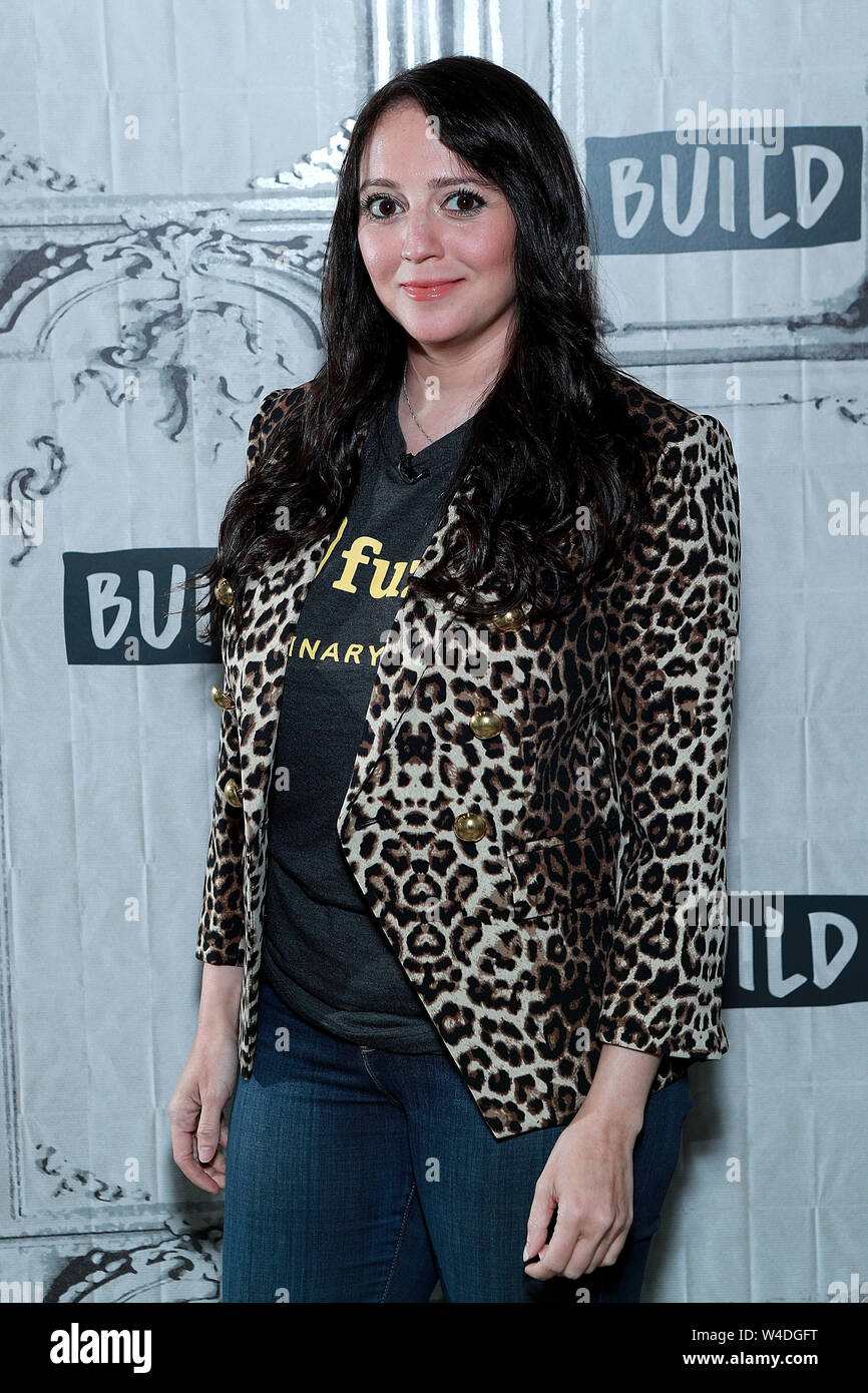 New York, USA. 22 July, 2019. Dr. Lisa Lippman at the BUILD Brunch Show ...