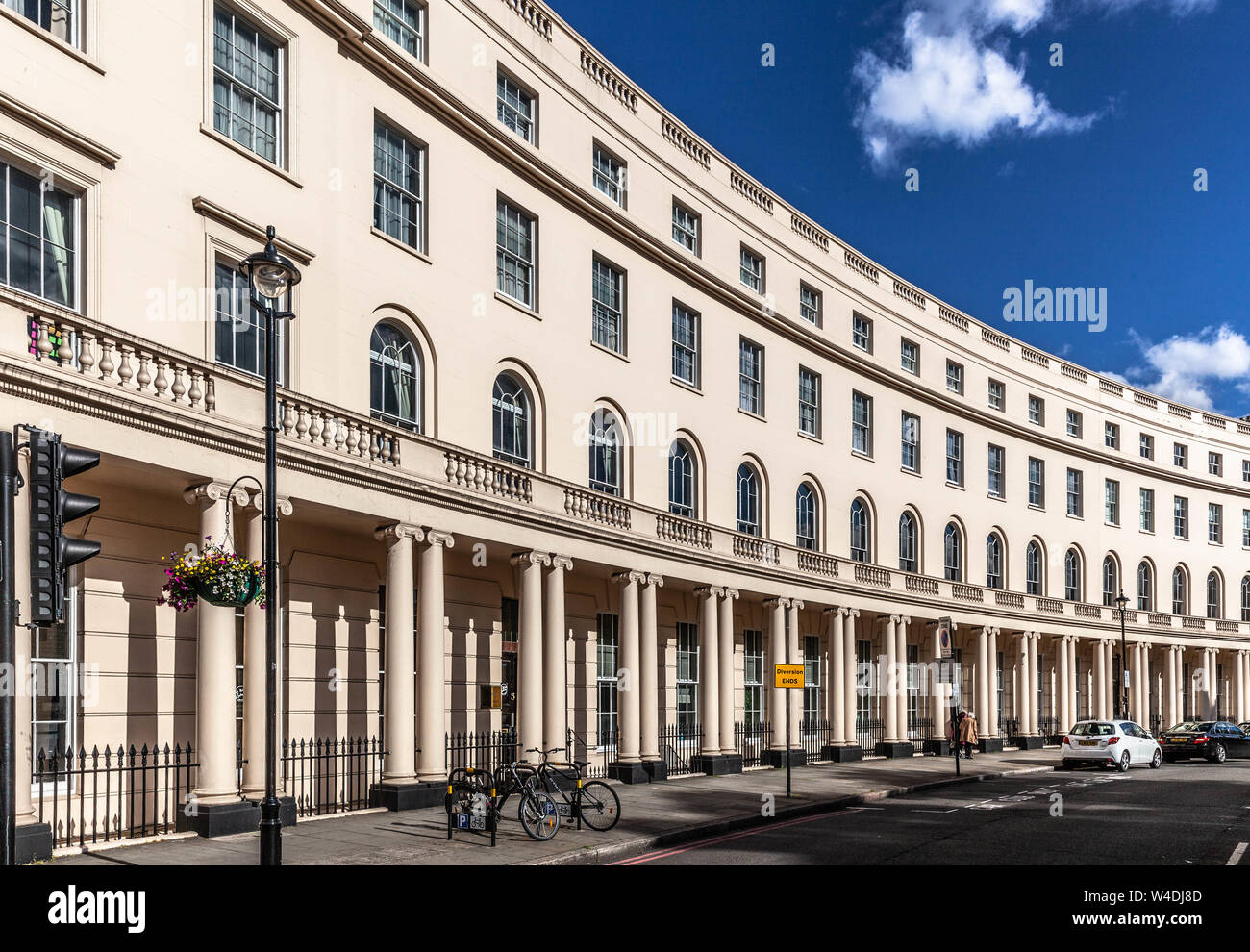 Park Crescent terraced houses, London, W1, England, UK Stock Photo - Alamy