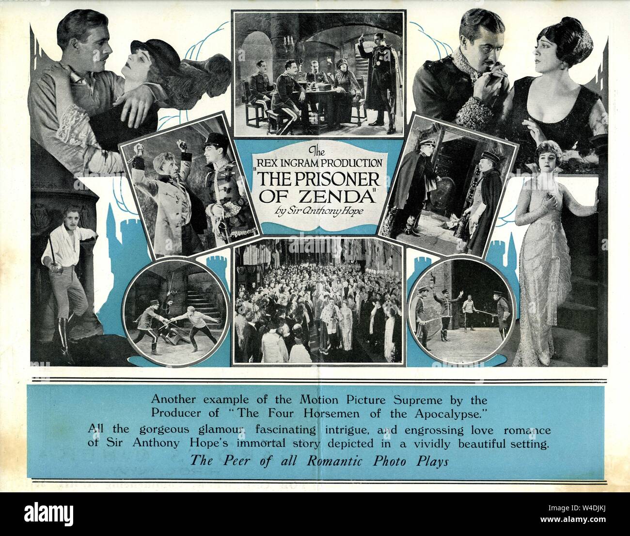 ALICE TERRY as Princess Flavia LEWIS STONE as Rudolf Rassendyll BARBARA ...