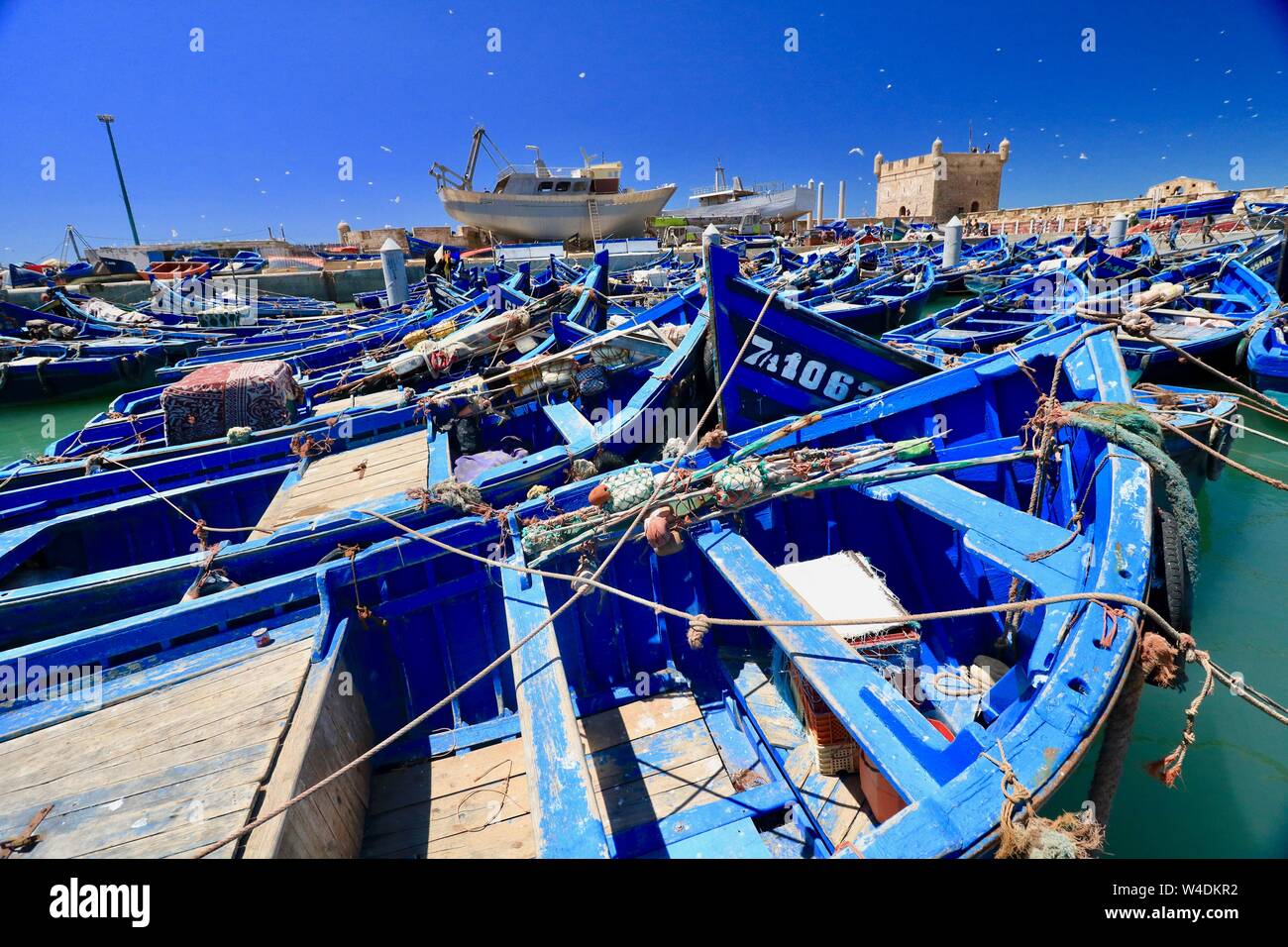 Fort in Essaouira, Morocco Stock Photo - Alamy