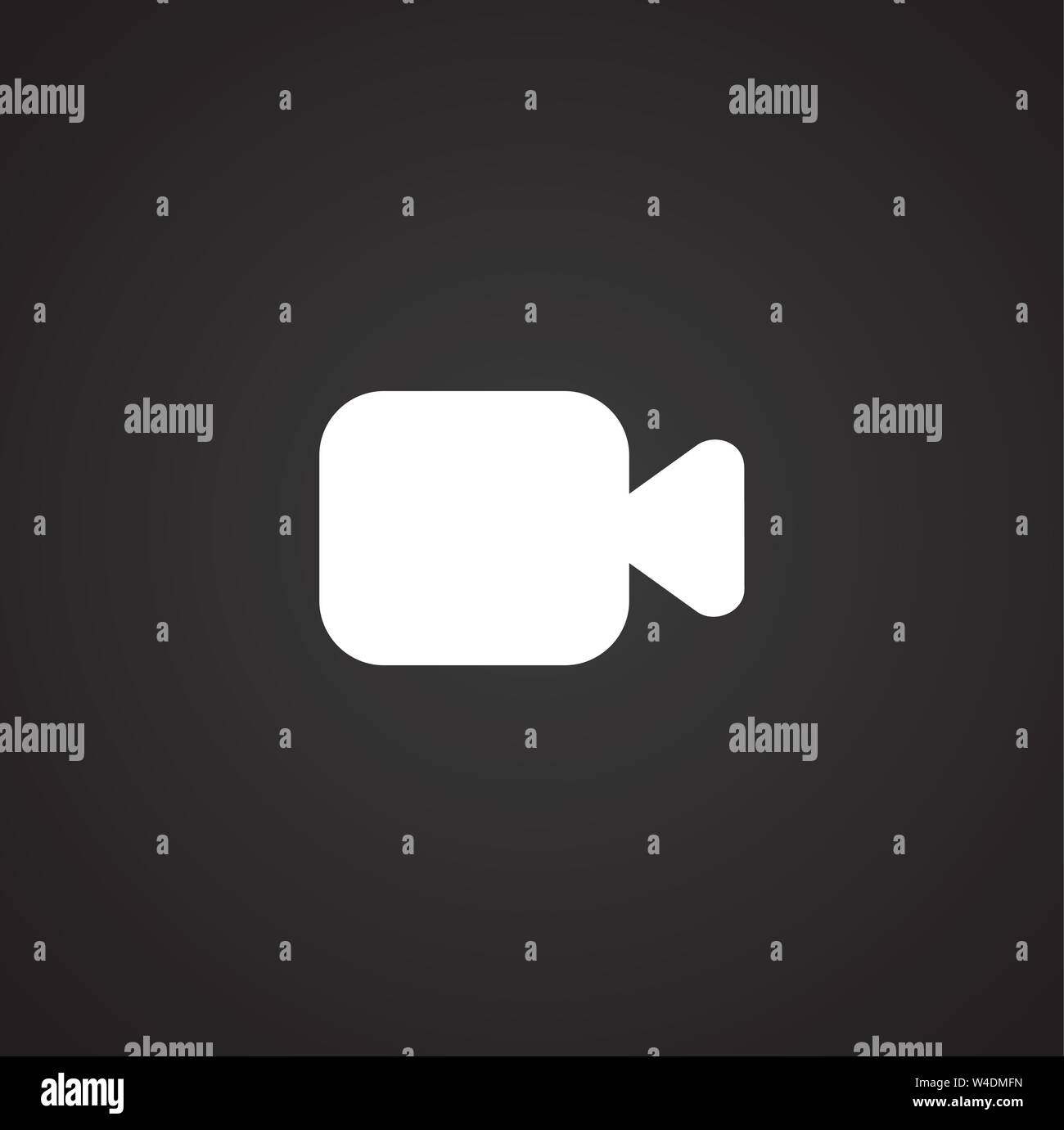 Option button icon on background for graphic and web design. Simple ...