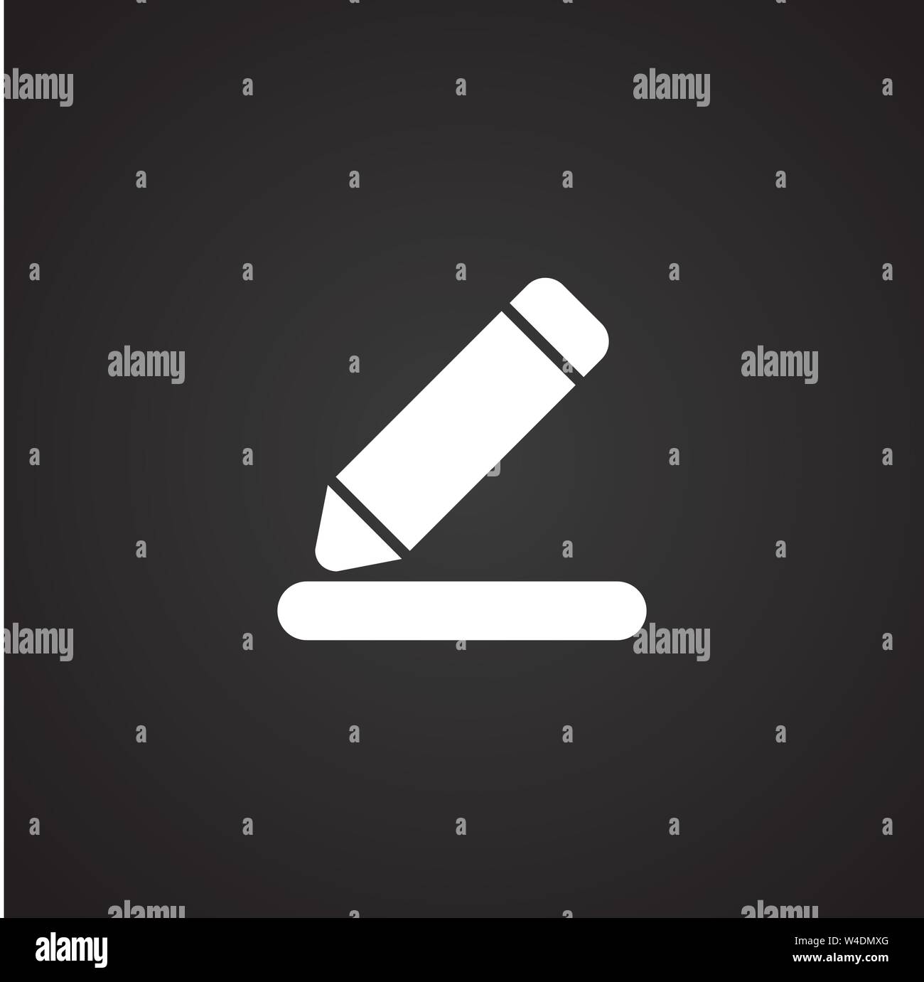 Option button icon on background for graphic and web design. Simple ...