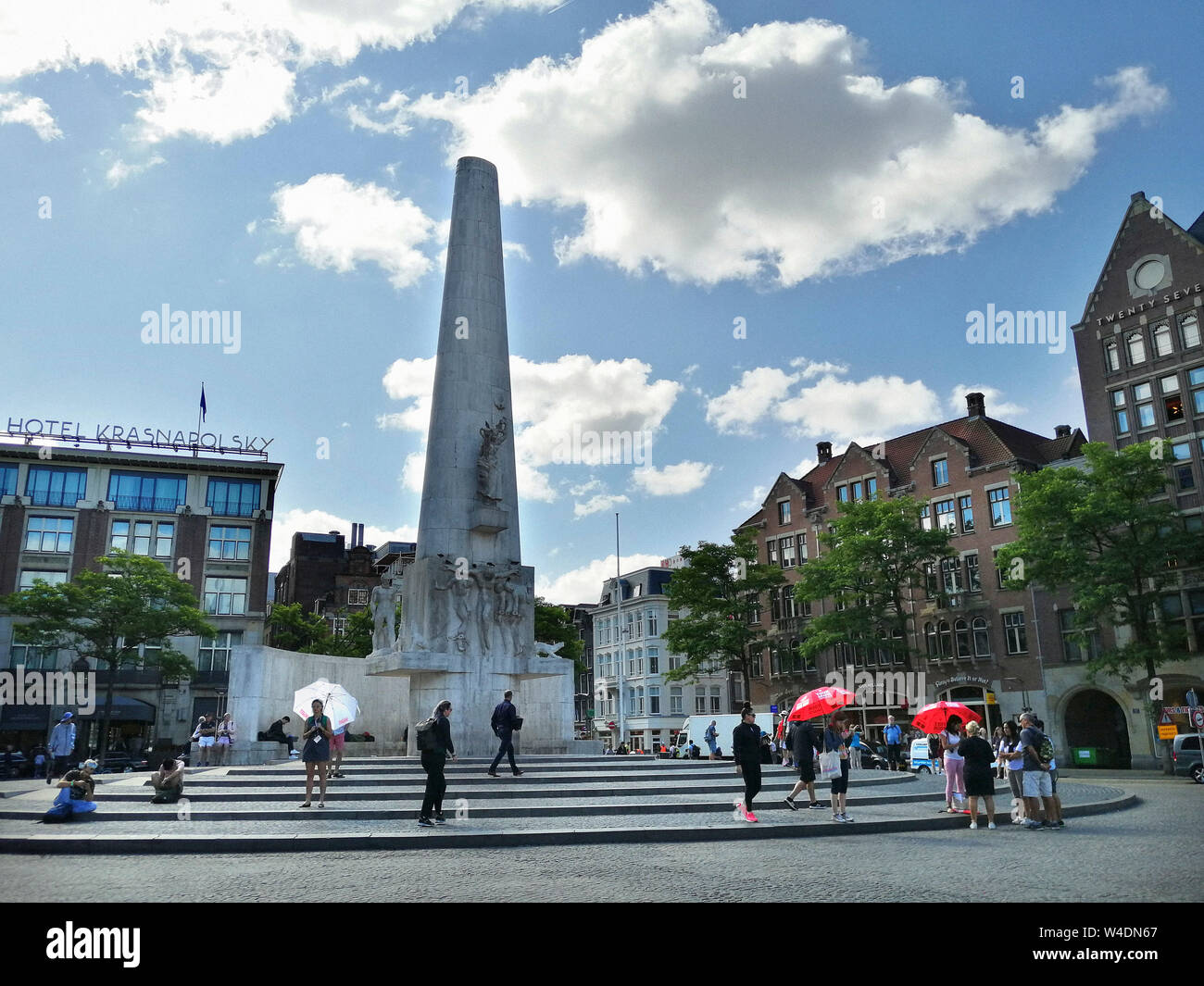 Netherlands, Holland, Amsterdam, National Monument Stock Photo - Alamy