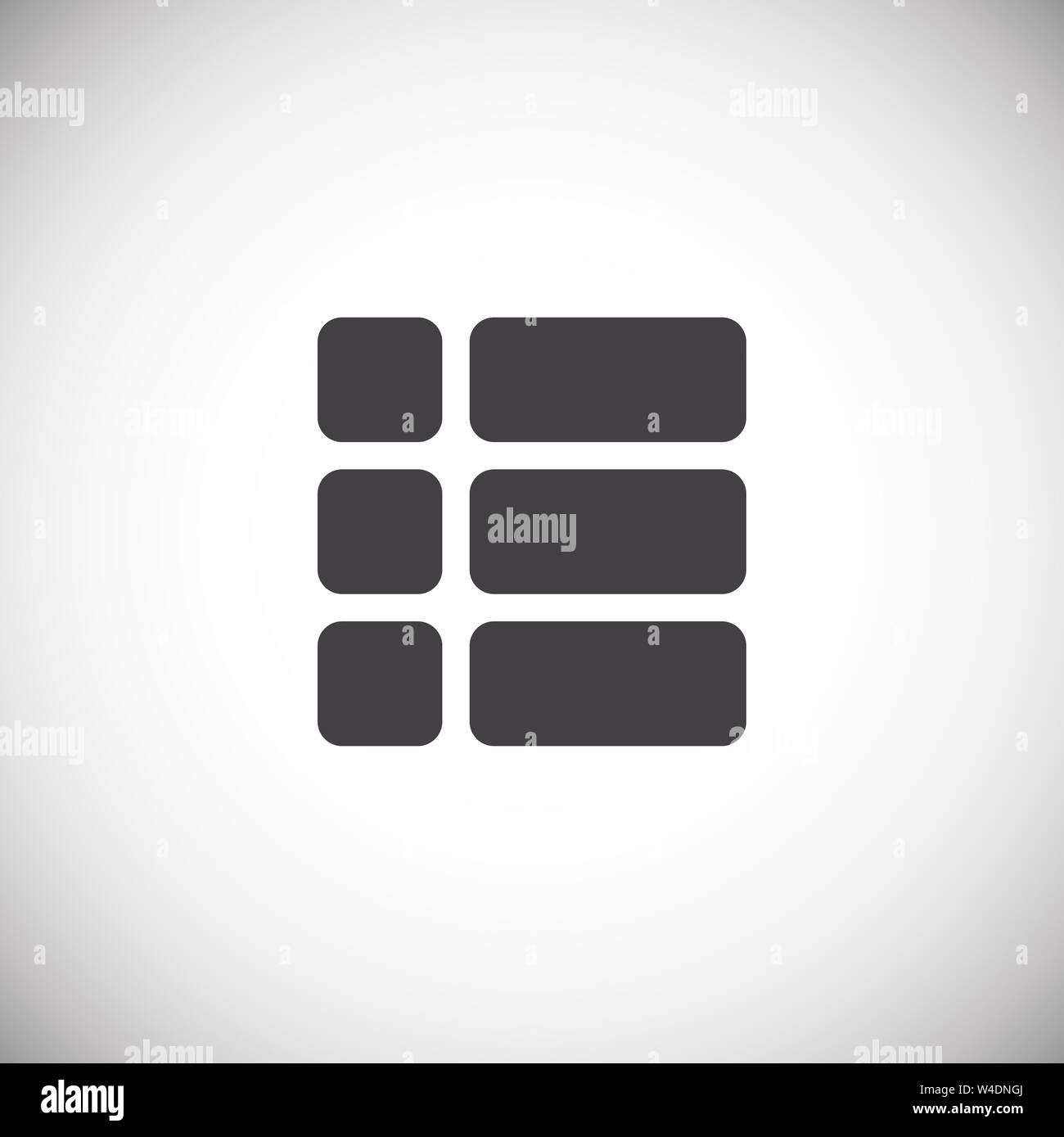Option button icon on background for graphic and web design. Simple ...