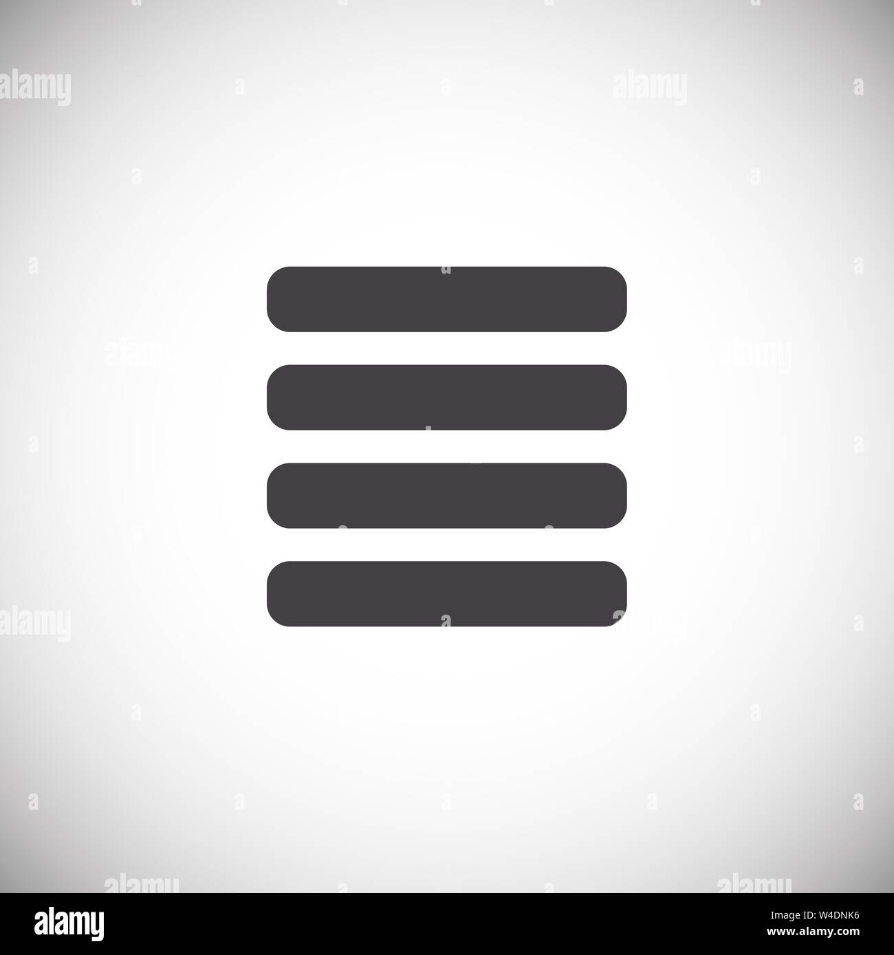 Option button icon on background for graphic and web design. Simple ...