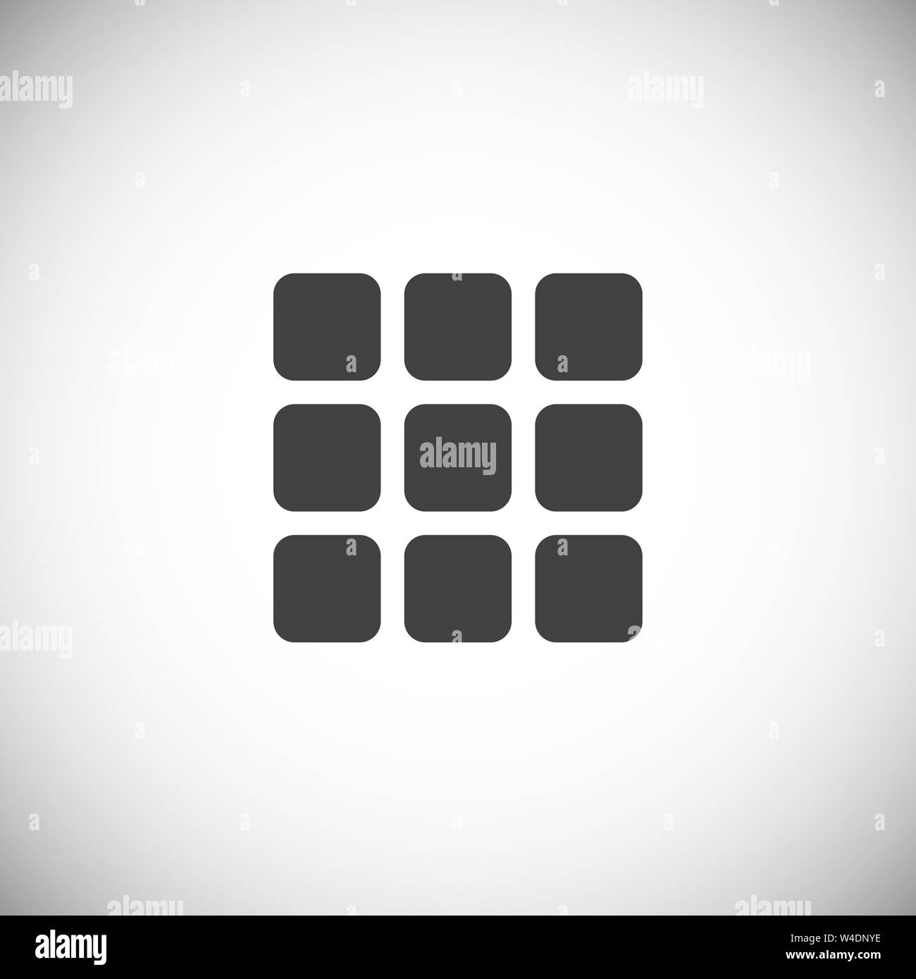 Option button icon on background for graphic and web design. Simple ...
