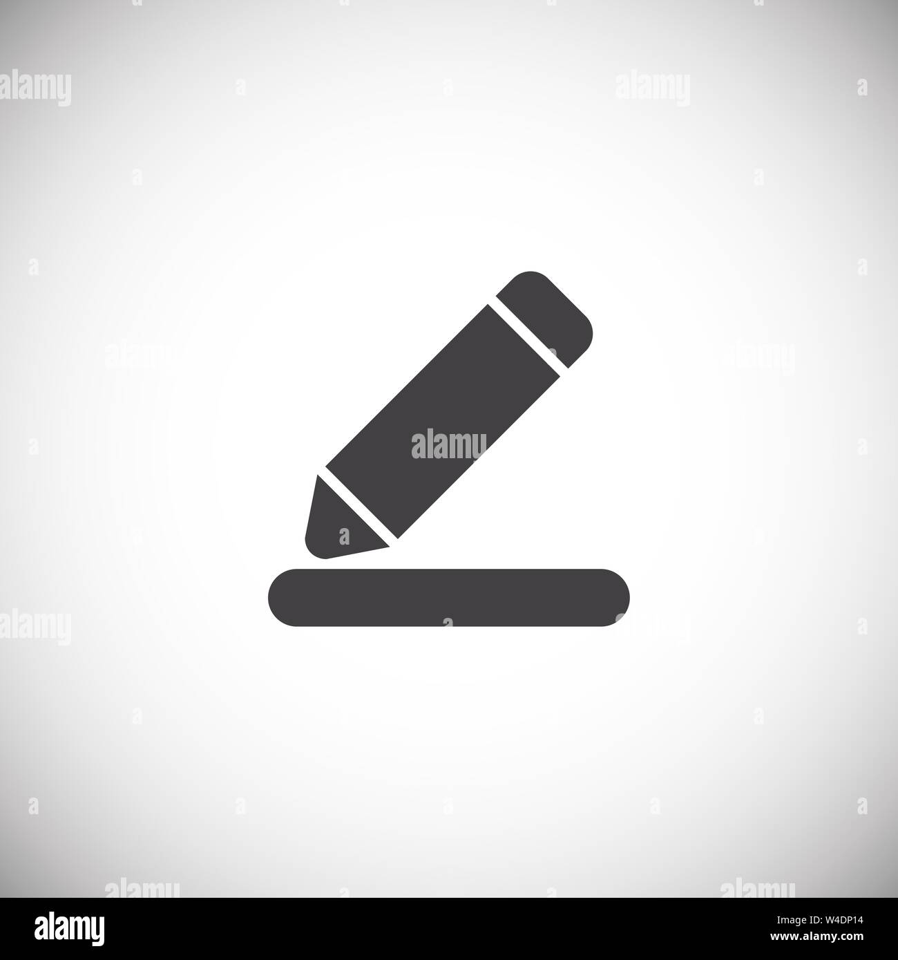 Option button icon on background for graphic and web design. Simple ...