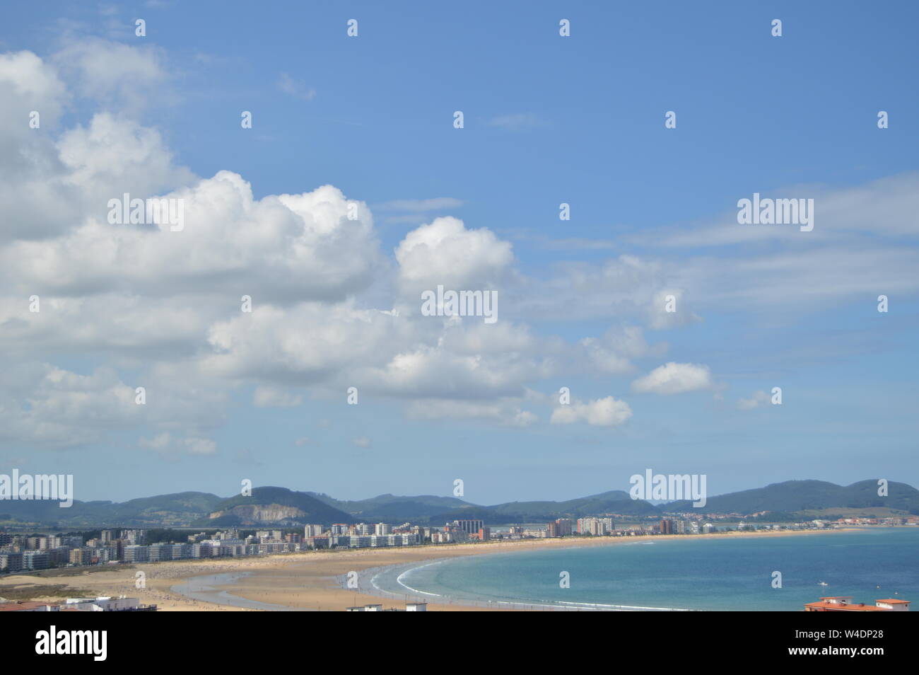 View laredo beach from port hi-res stock photography and images - Alamy