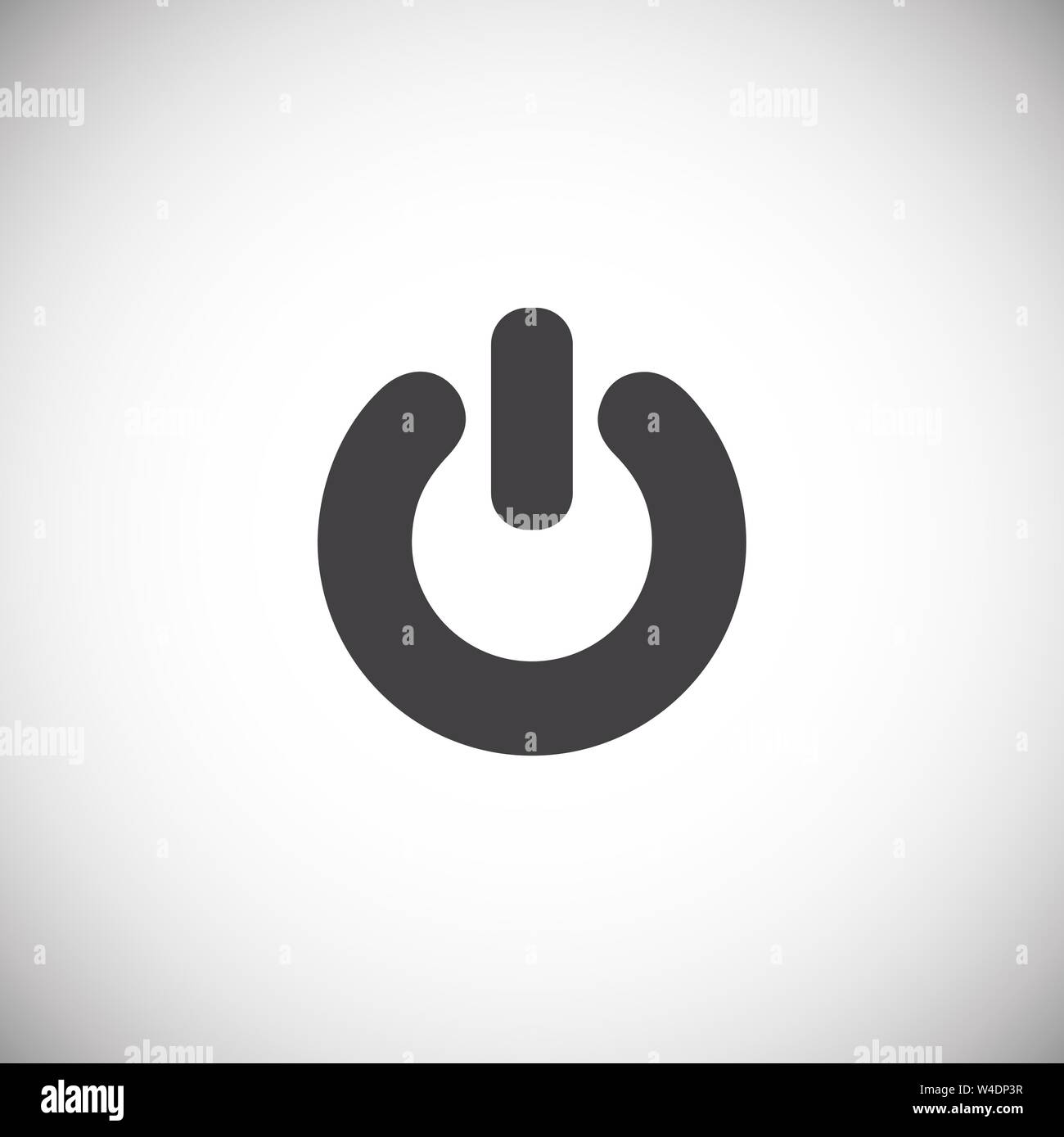 Option button icon on background for graphic and web design. Simple ...